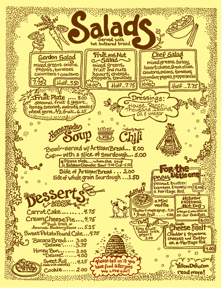 Rutland, VT | The Yellow Deli