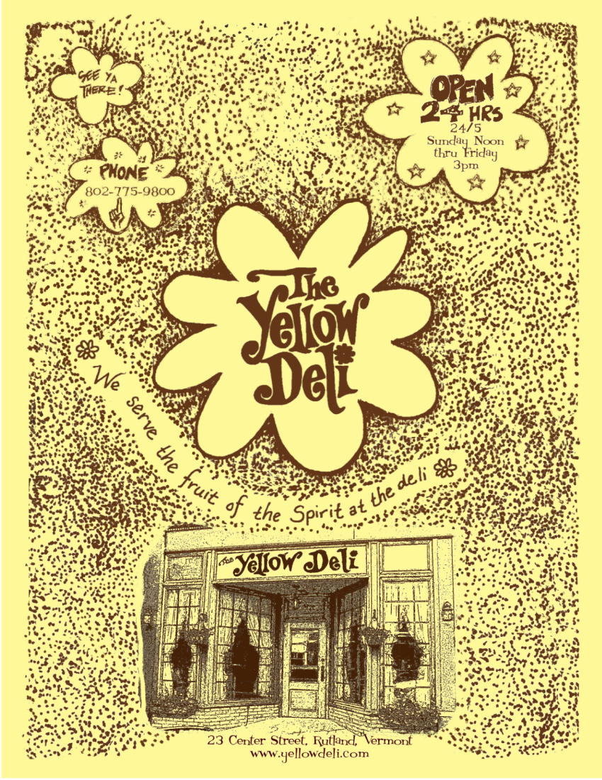 Rutland, VT | The Yellow Deli