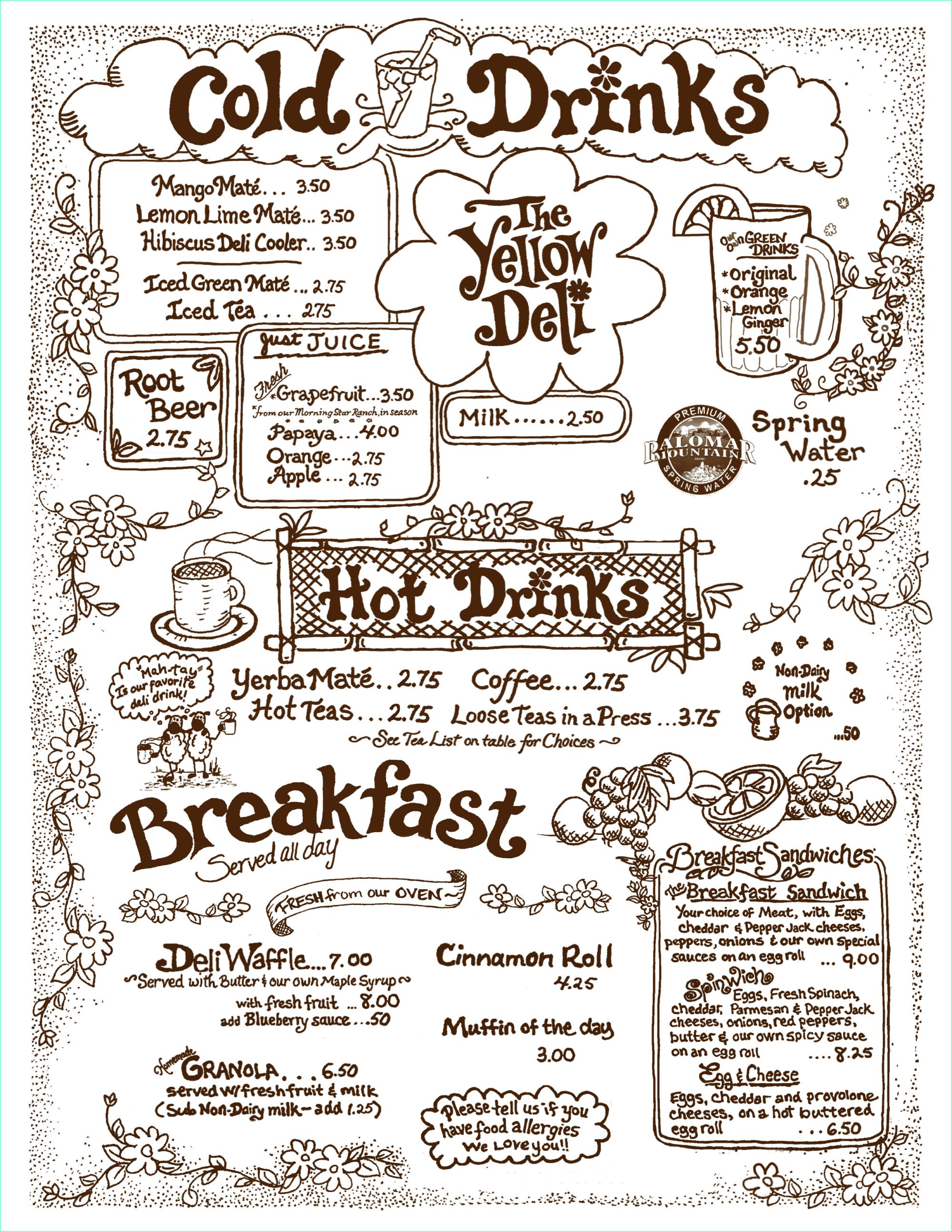 Valley Center, CA | The Yellow Deli